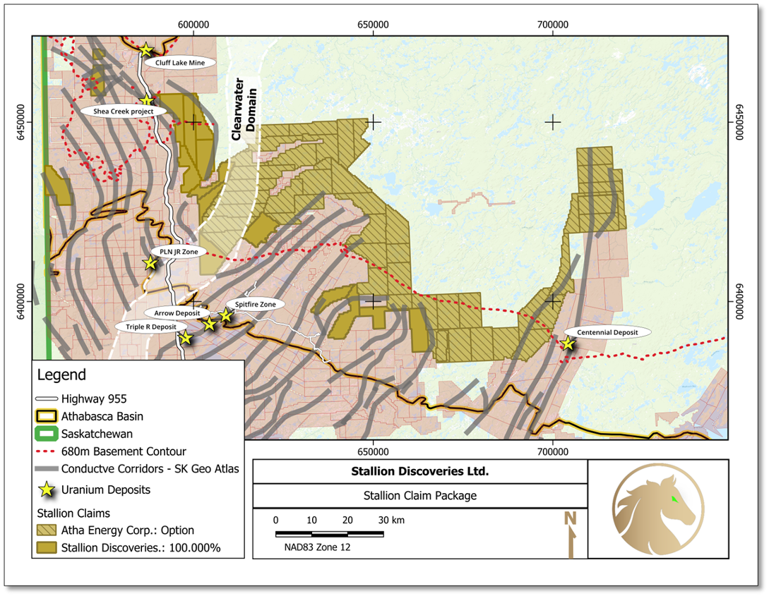 Stallion Uranium - Atha Energy JV Projects Stallion Uranium - Atha Energy JV Projects